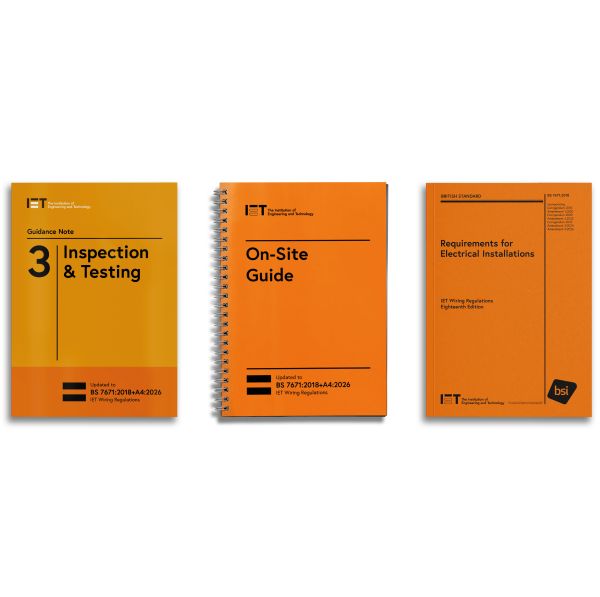 IET Amendment 4 Book Bundle – NICEIC Shop